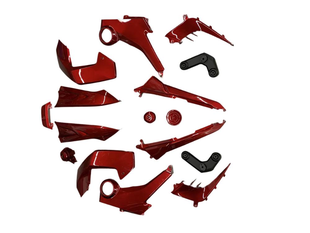 EM1 Complete Body Kit - Gloss Red Metallic – Electric Parts Depot