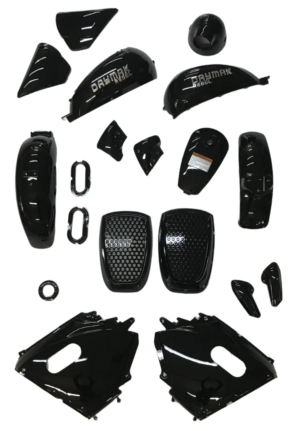 Rebel Complete Body Kit - Black – Electric Parts Depot
