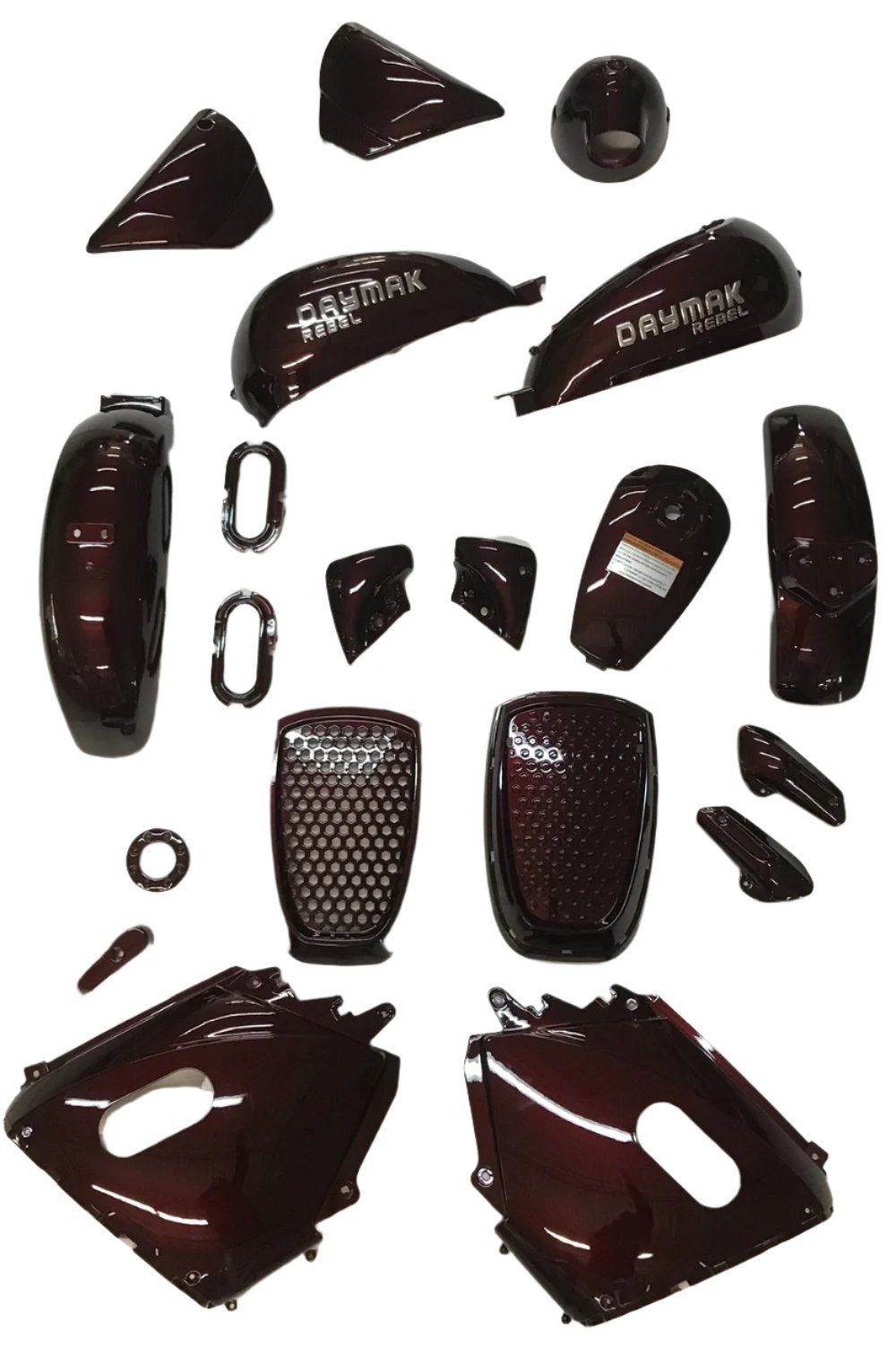 Rebel Complete Body Kit - Burgundy – Electric Parts Depot